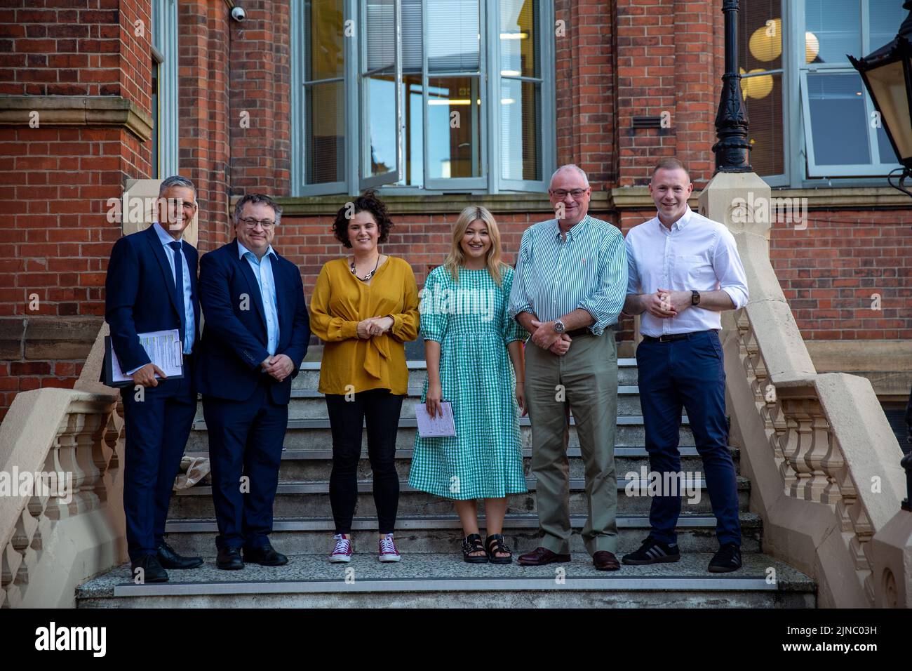 Belfast, Northern Ireland, UK. 10th August 2022 West Belfast Talks Back ...