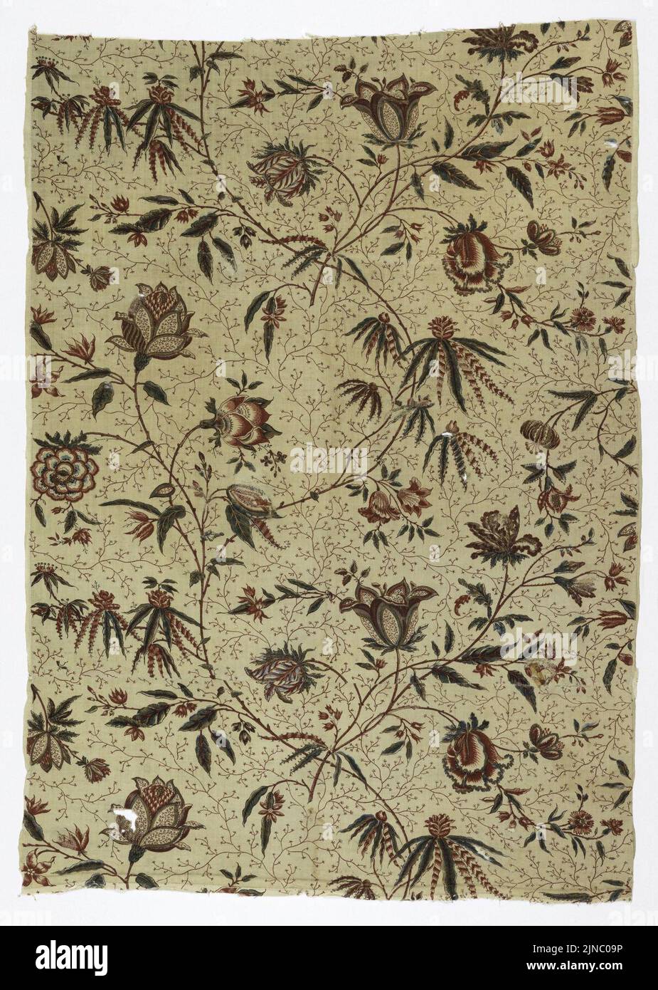 Textile (France), 1760–70 Stock Photo - Alamy