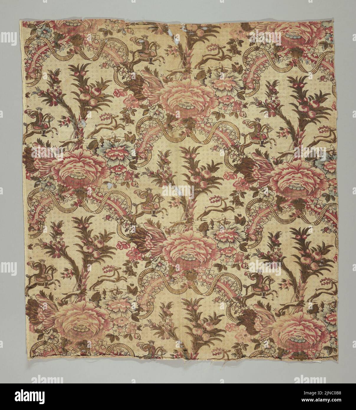 Textile (France), 1770–90 Stock Photo - Alamy