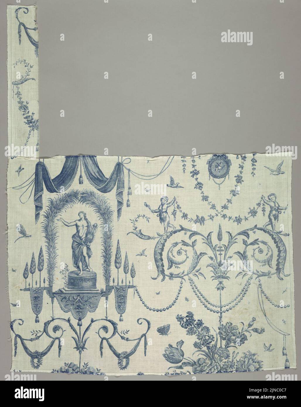 Textile (France), 1785–90 Stock Photo - Alamy