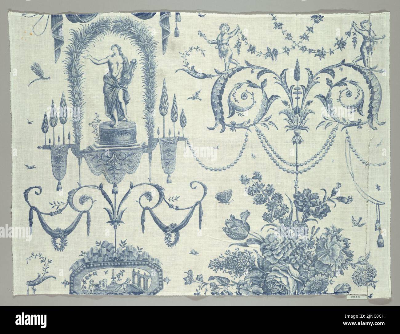 Textile (France), 1785–90 Stock Photo - Alamy