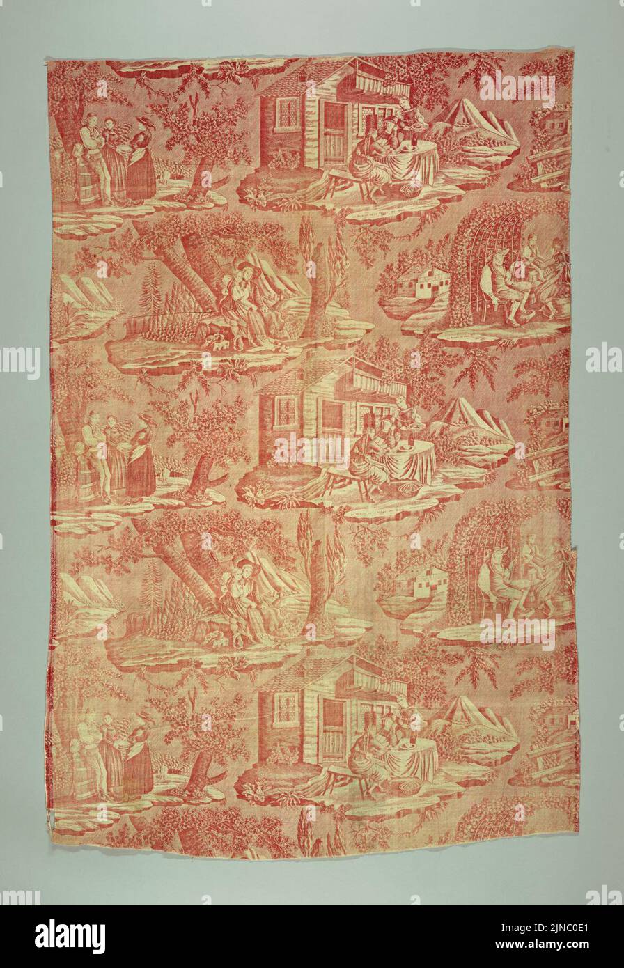 Textile (France), 1800–1850 Stock Photo - Alamy