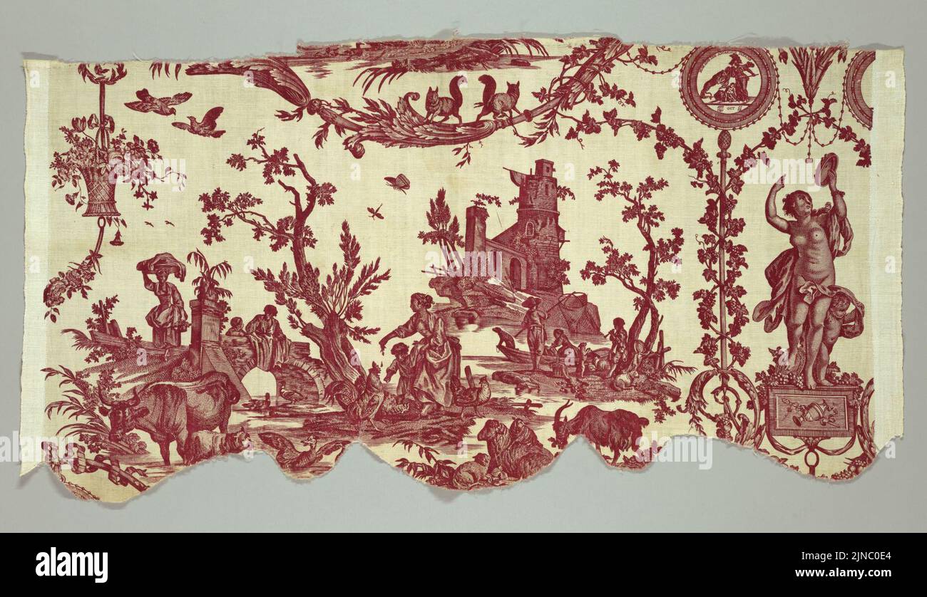 Textile (France), 1785–1790 Stock Photo - Alamy