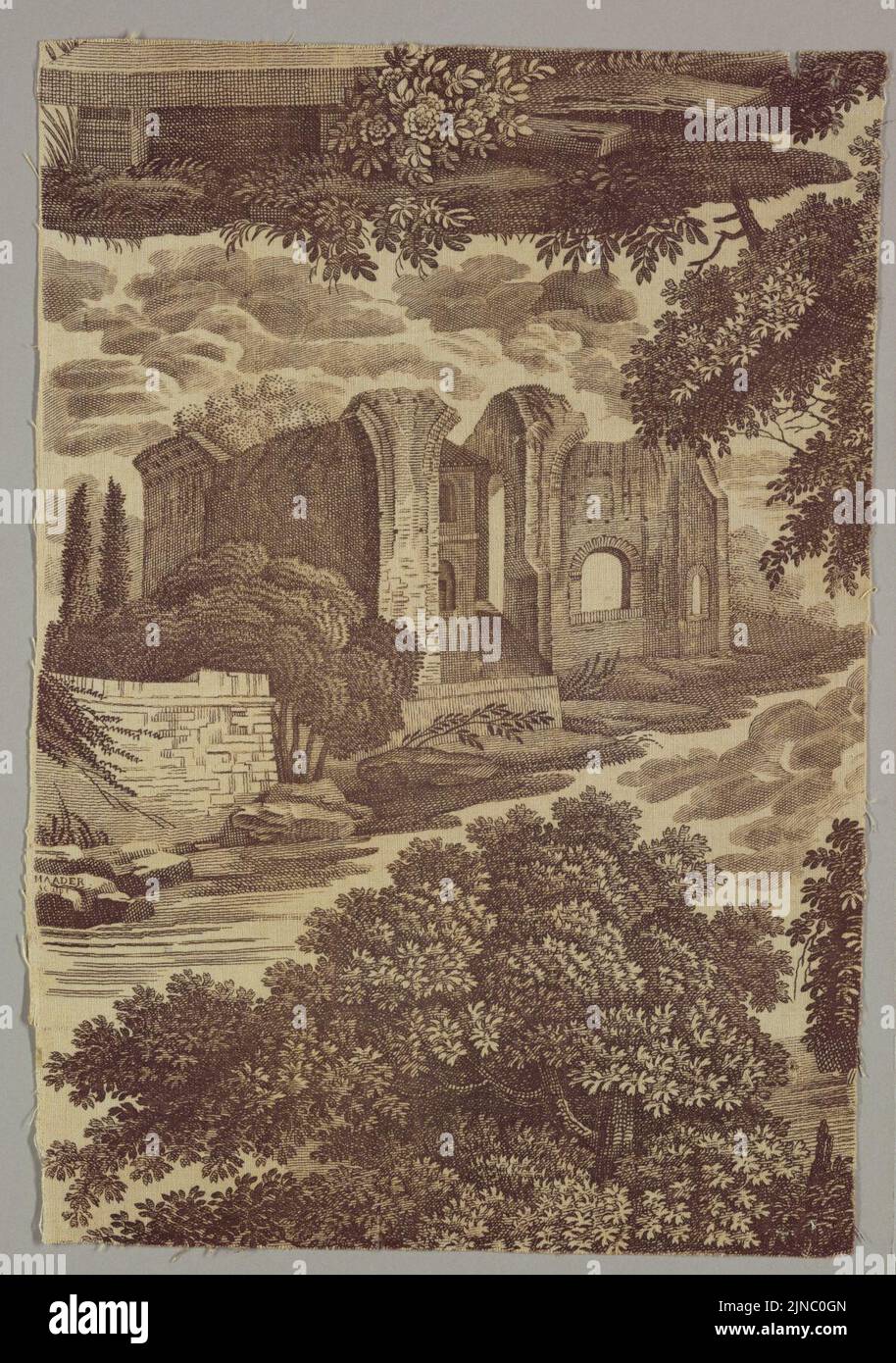 Textile (France), 1818 Stock Photo - Alamy