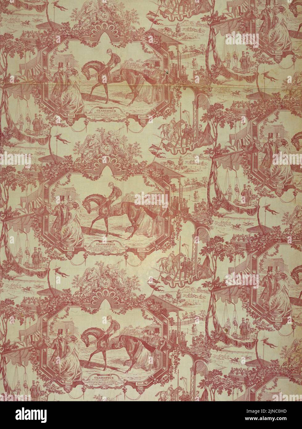 Textile (France), 1865 Stock Photo - Alamy