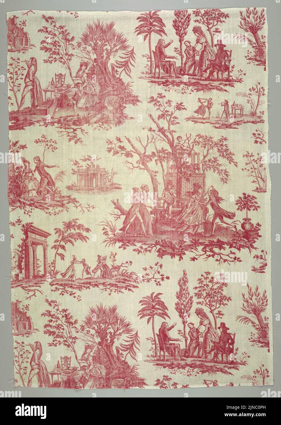 Textile (France), ca. 1795 Stock Photo - Alamy