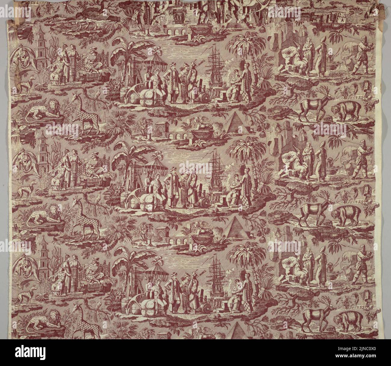 Textile (France), ca. 1830 Stock Photo - Alamy