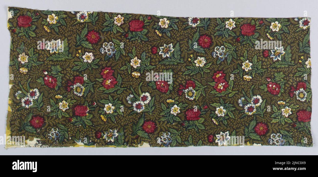 Textile (France), ca. 1800 Stock Photo - Alamy