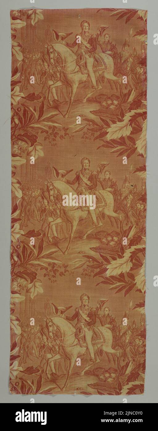 Textile (France), ca. 1830 Stock Photo - Alamy