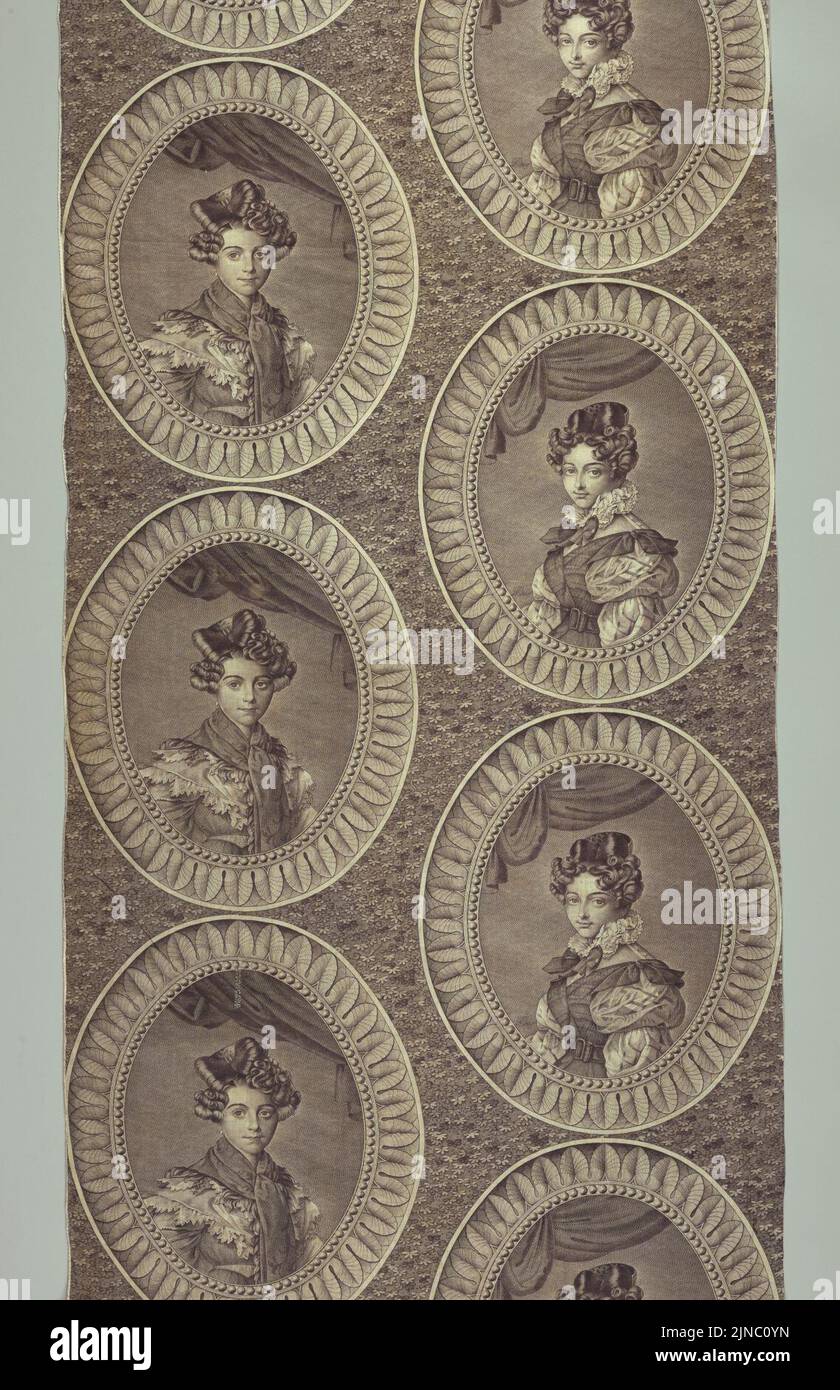 Textile (France), ca. 1830 Stock Photo - Alamy