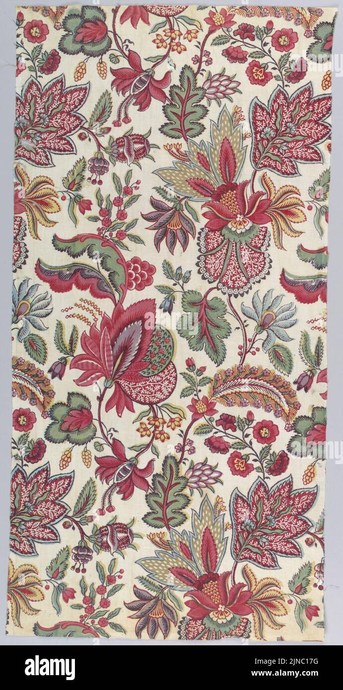 Textile (France), late 18th century Stock Photo - Alamy