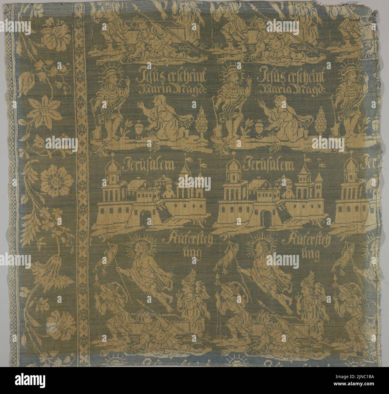 Textile (Germany), ca. 1700 Stock Photo - Alamy
