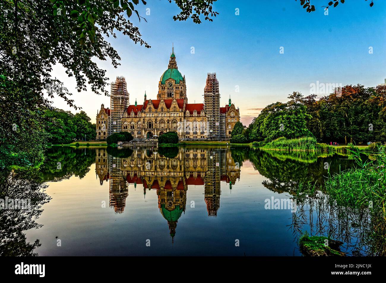 Neues Rathaus Hannover. Deutschland Stock Photo - Alamy