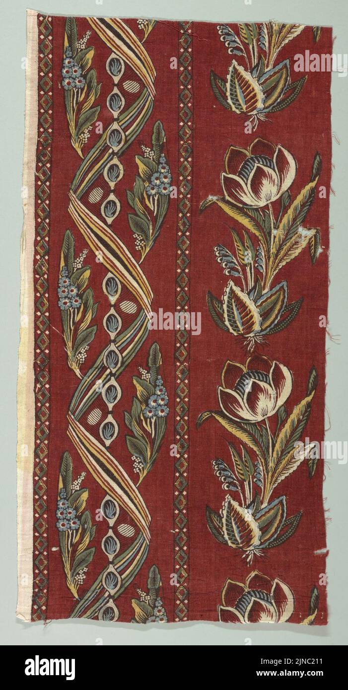 Textile (Northern France), ca. 1800 Stock Photo - Alamy
