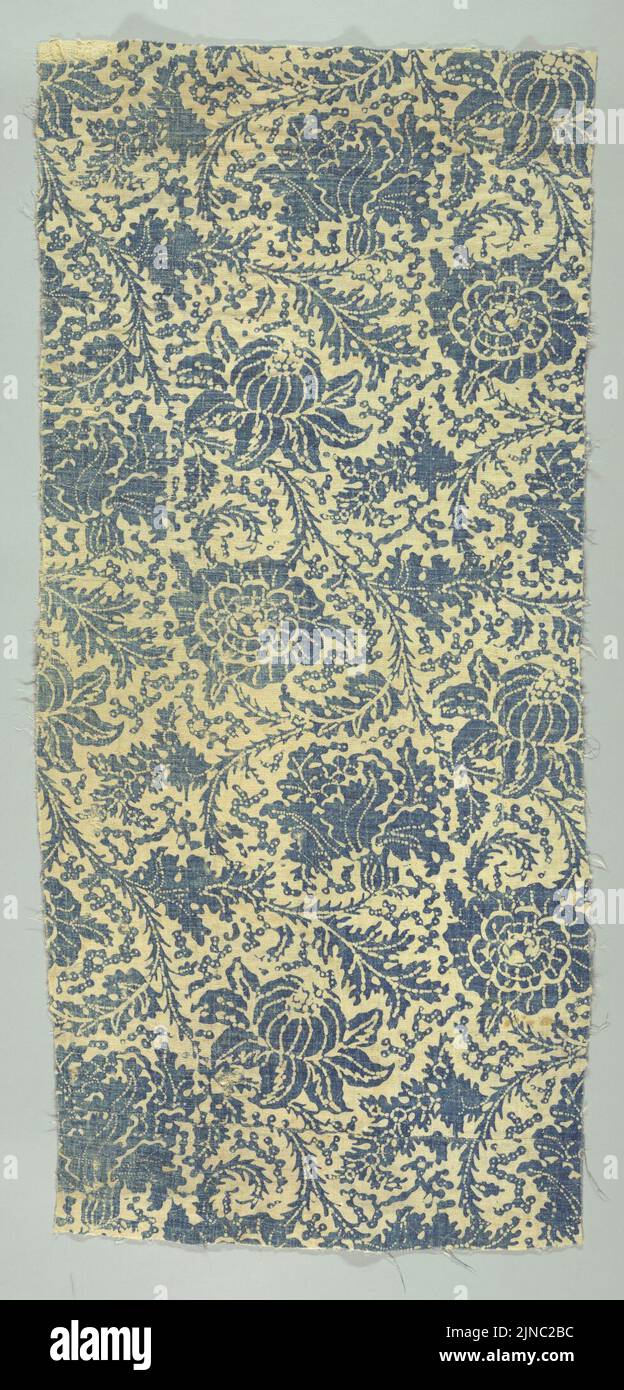 Textile (USA), 18th century Stock Photo - Alamy