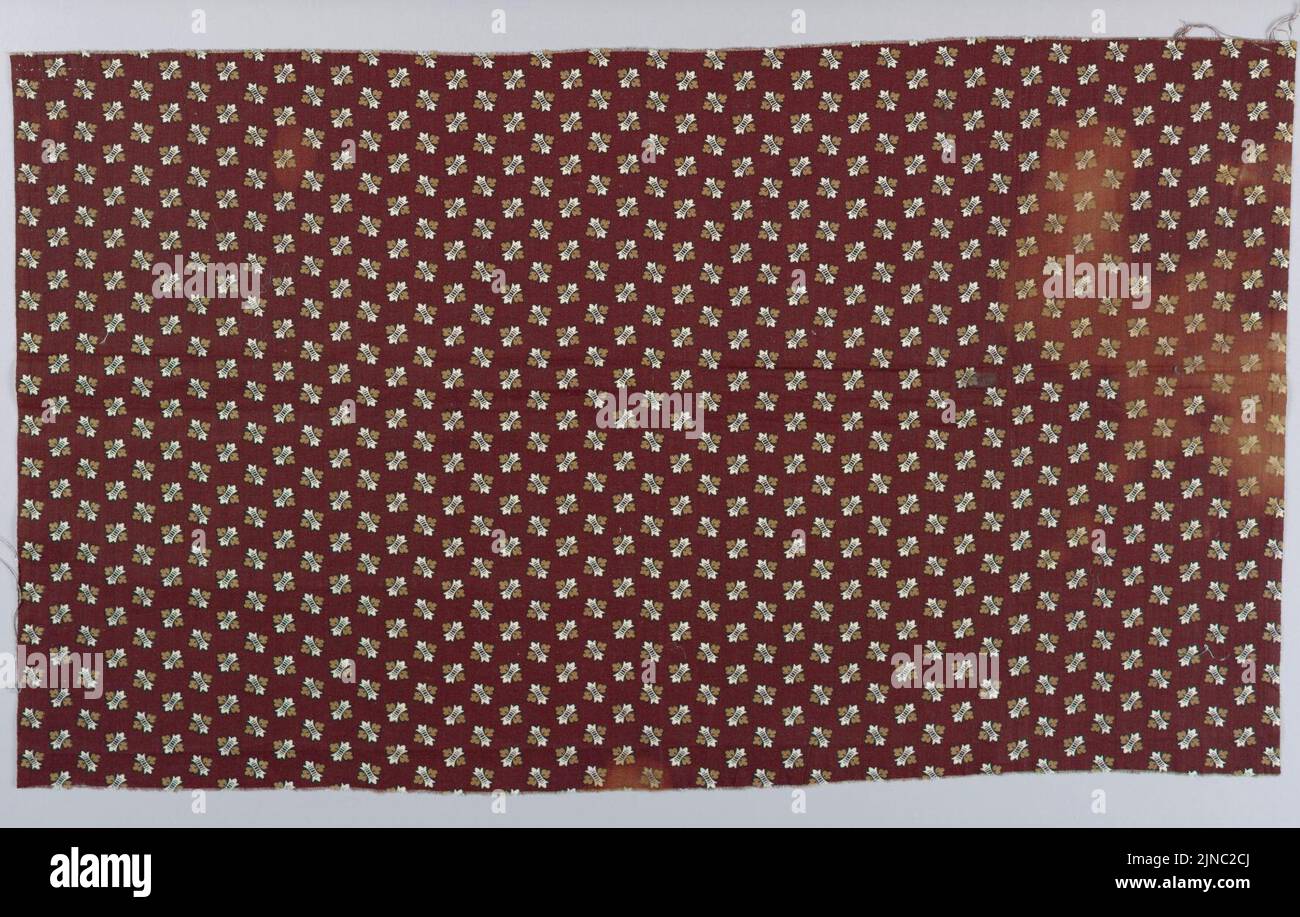 Textile (USA), 1870–80 Stock Photo - Alamy