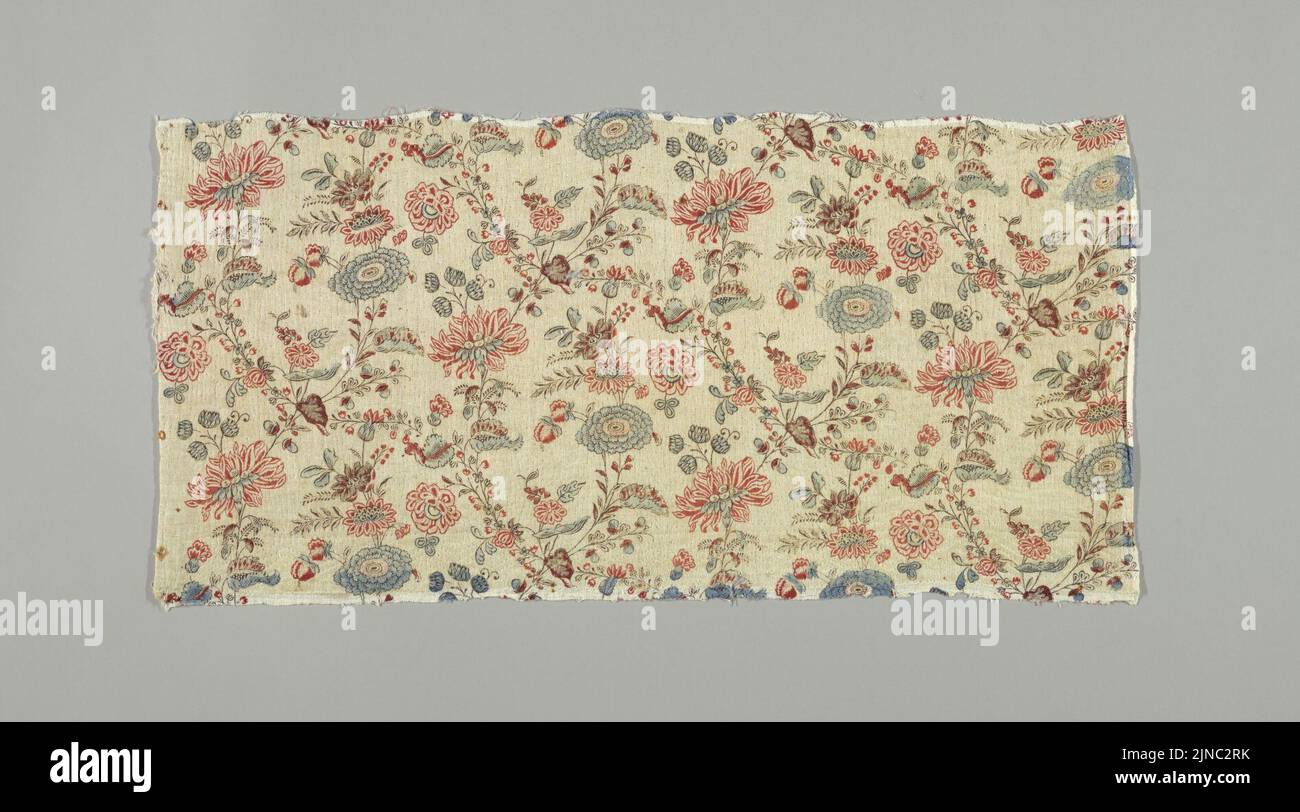 Textile, 18th century Stock Photo - Alamy