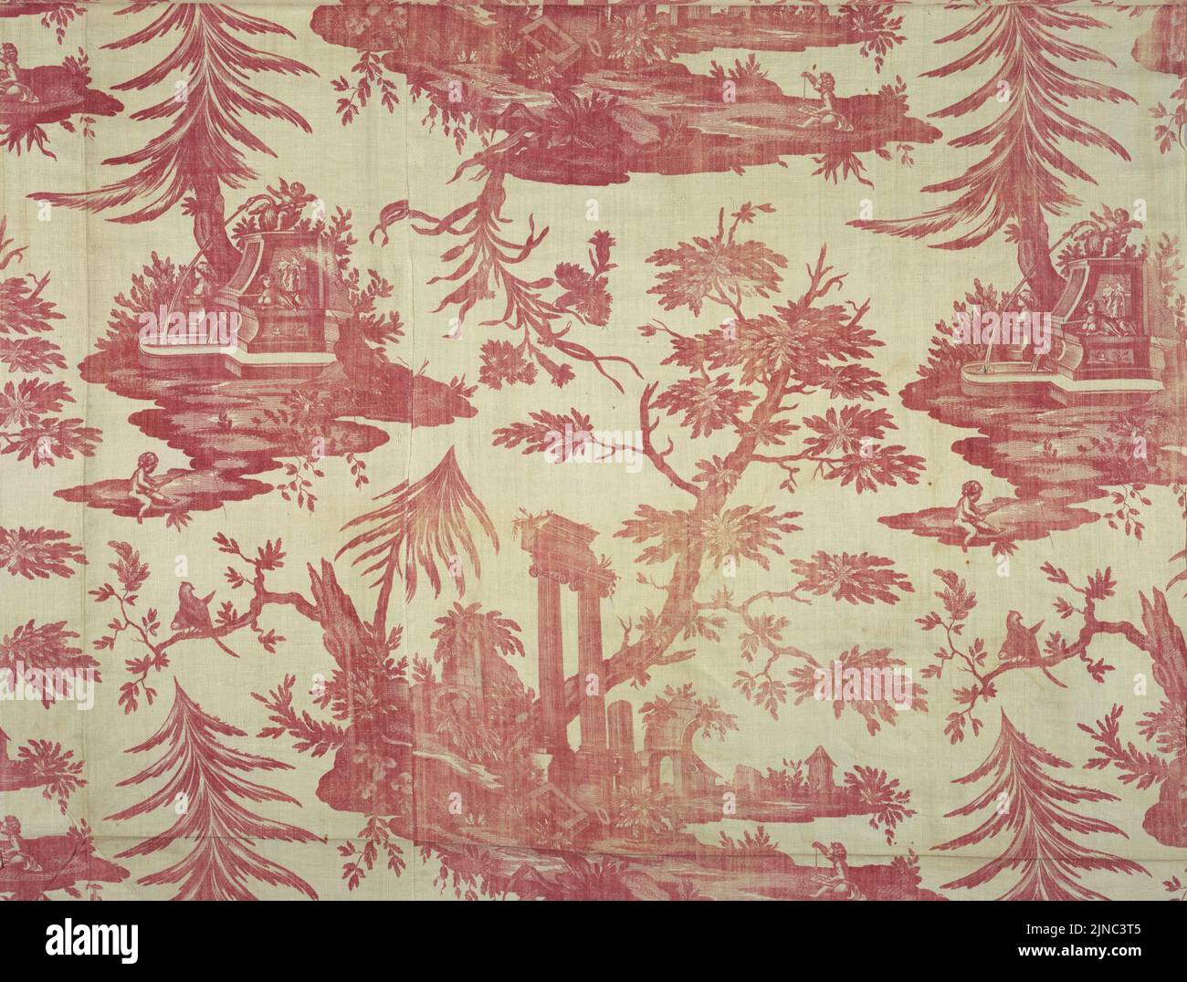 Textile, ca. 1780 Stock Photo - Alamy