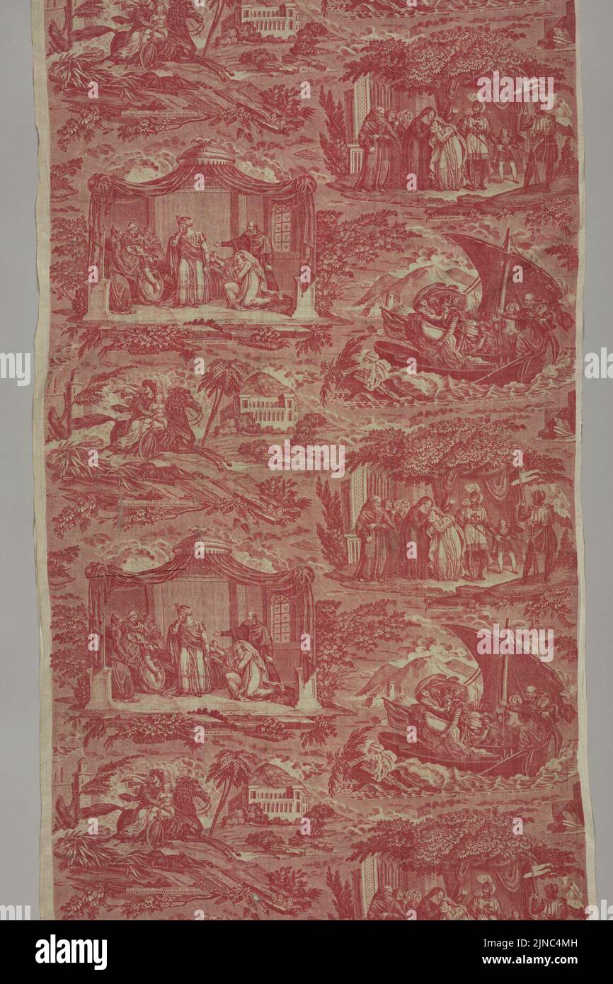 Textile, Mathilde et Malek Adhel, ca. 1820 Stock Photo - Alamy