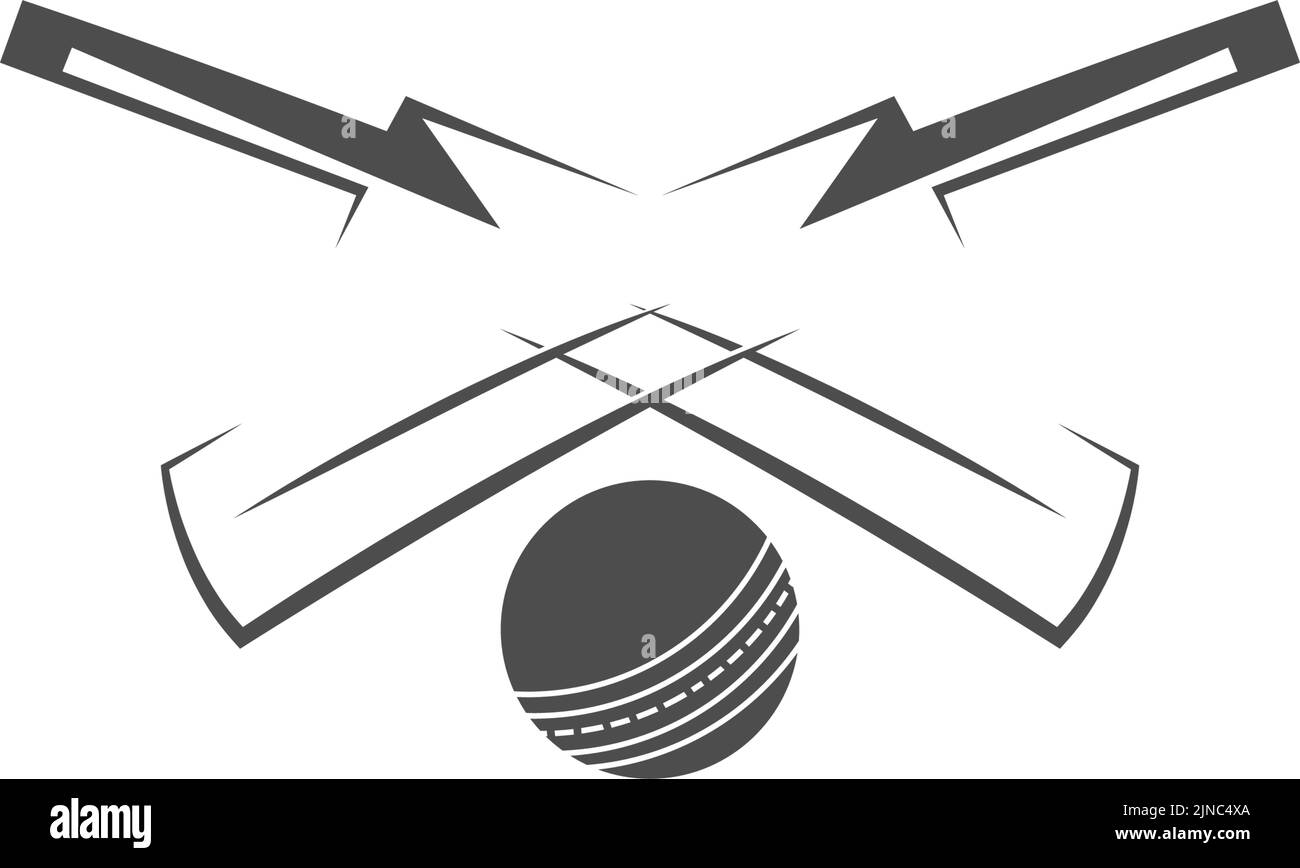 Cricket Sport icon logo design illustration Stock Vector Image & Art ...