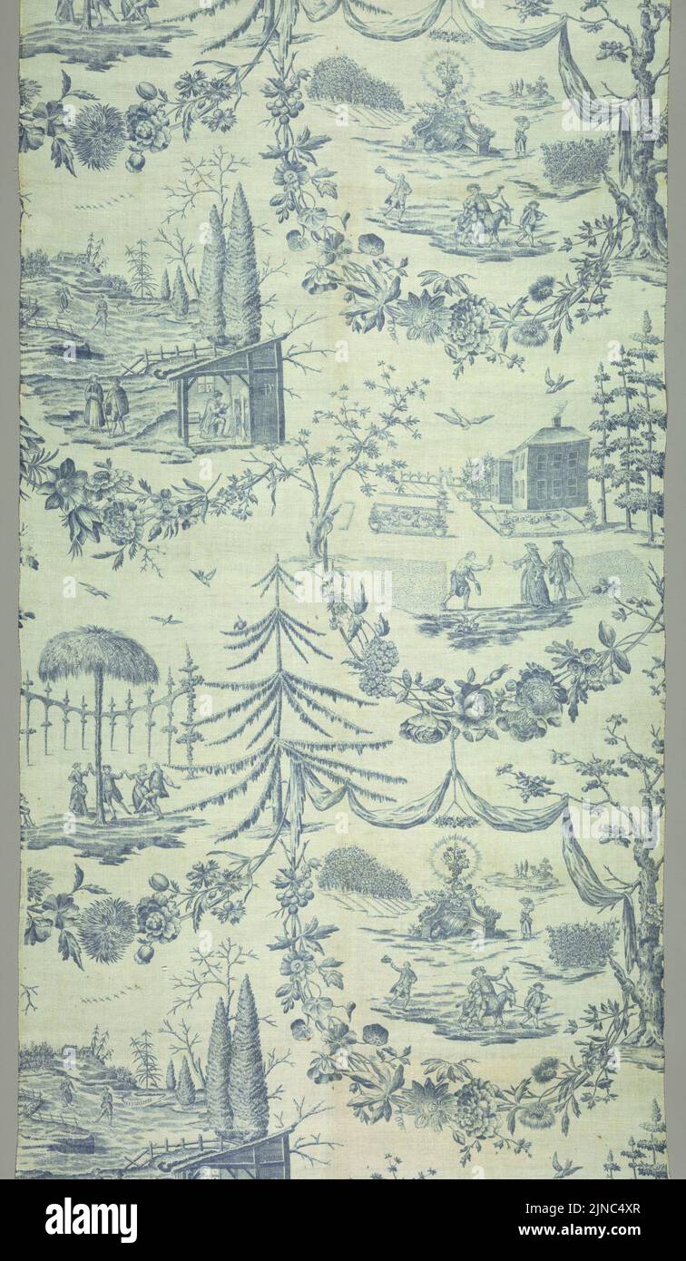 Textile, The Four Seasons, 1770 Stock Photo - Alamy