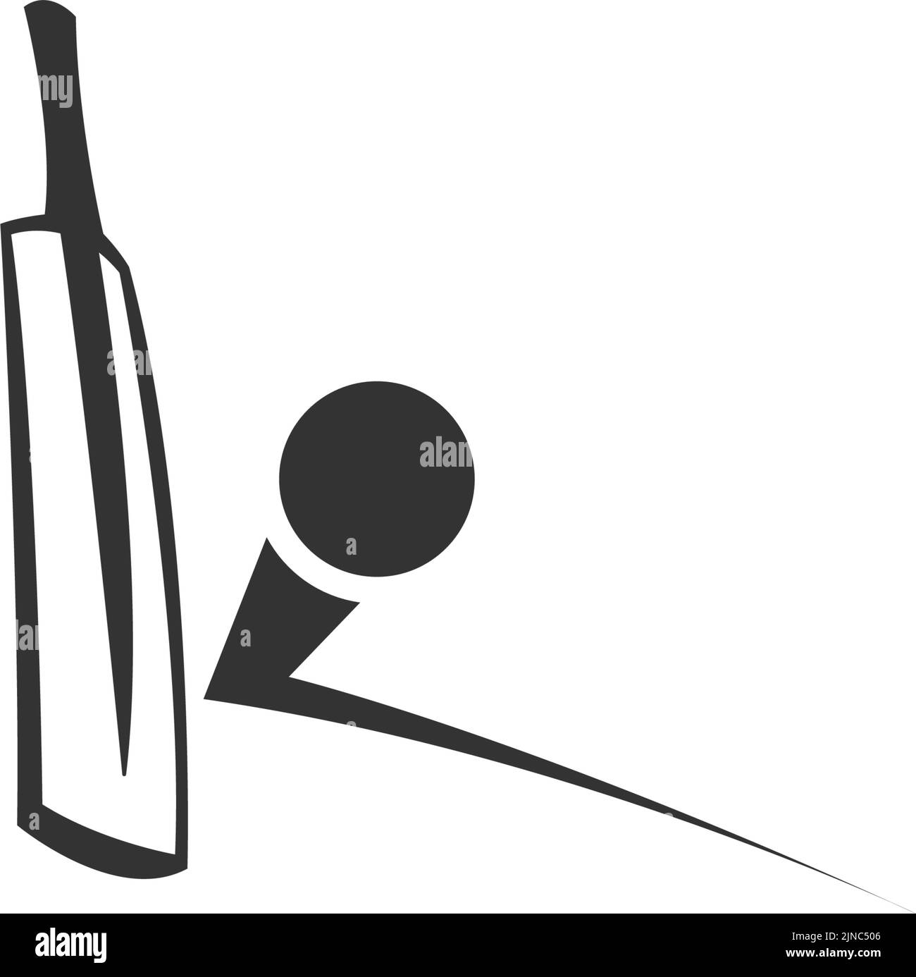 Cricket Sport icon logo design illustration Stock Vector Image & Art ...