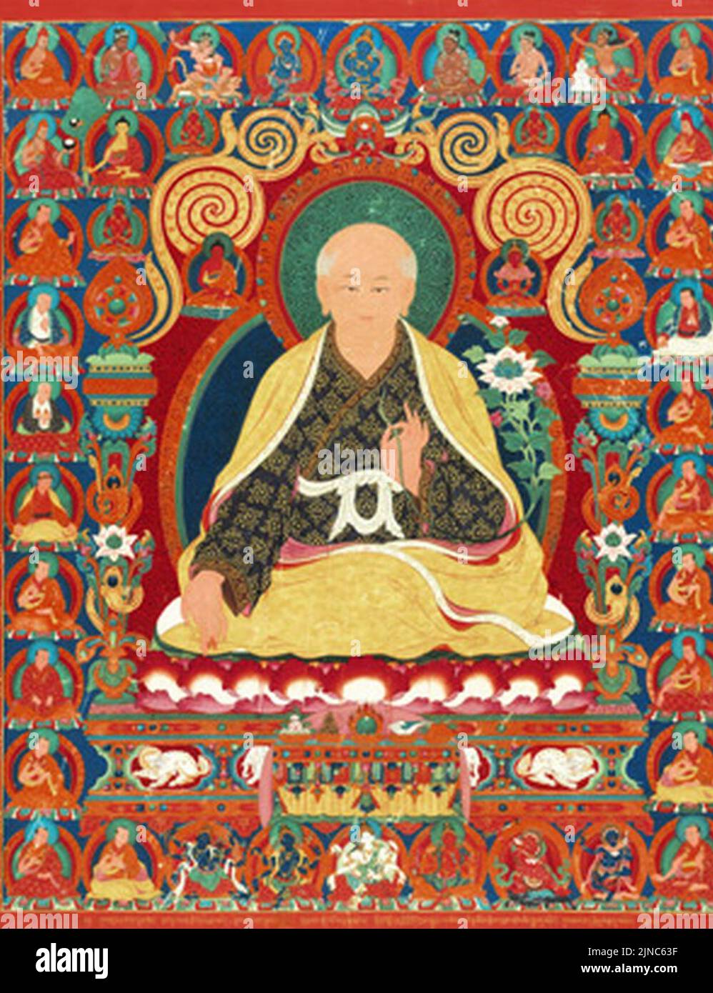 Ngor monastery hi-res stock photography and images - Alamy