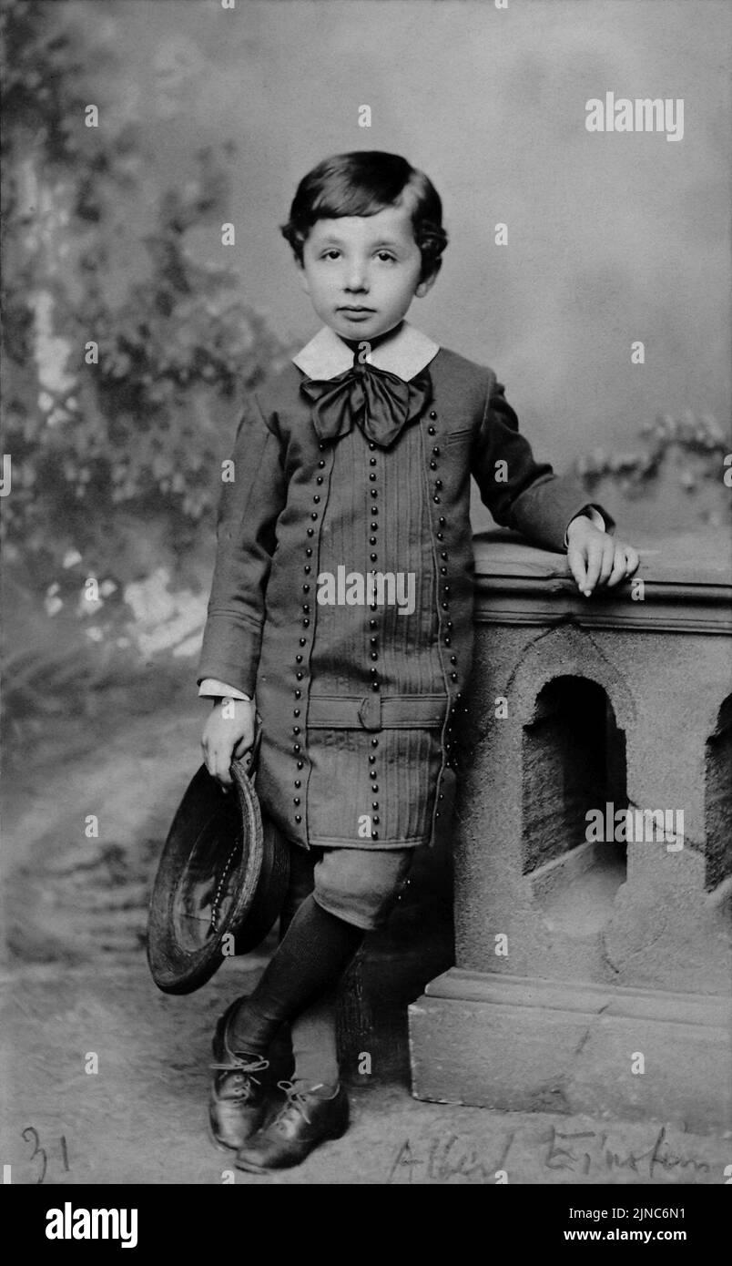 The 5-year-old Einstein Stock Photo - Alamy