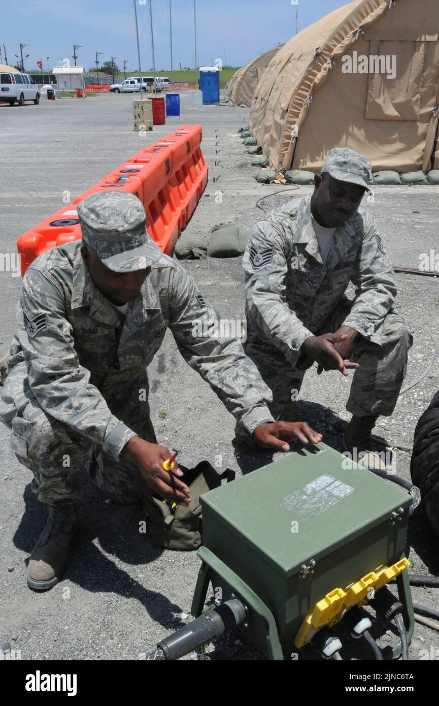 The 474th Expeditionary Civil Engineering Squadron Stock Photo - Alamy