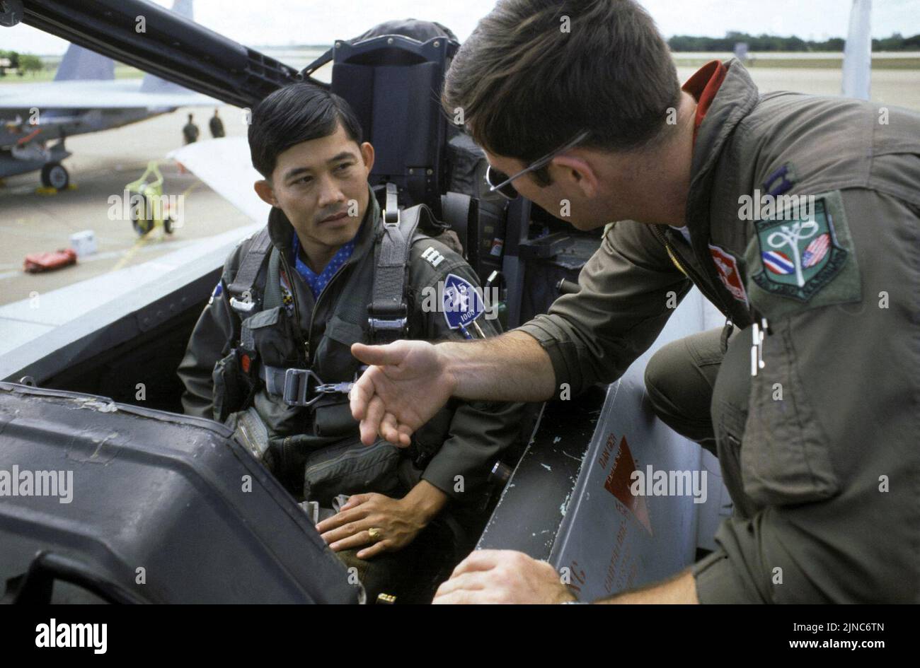 The 67th Tactical Fighter Squadron life support officer explains the ...