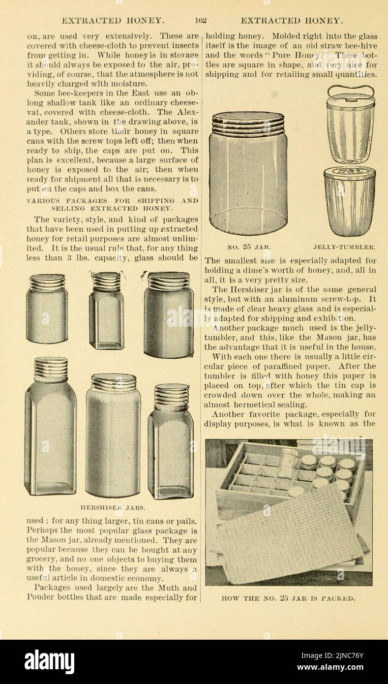 The ABC and XYZ of bee culture (Page 162 Stock Photo - Alamy