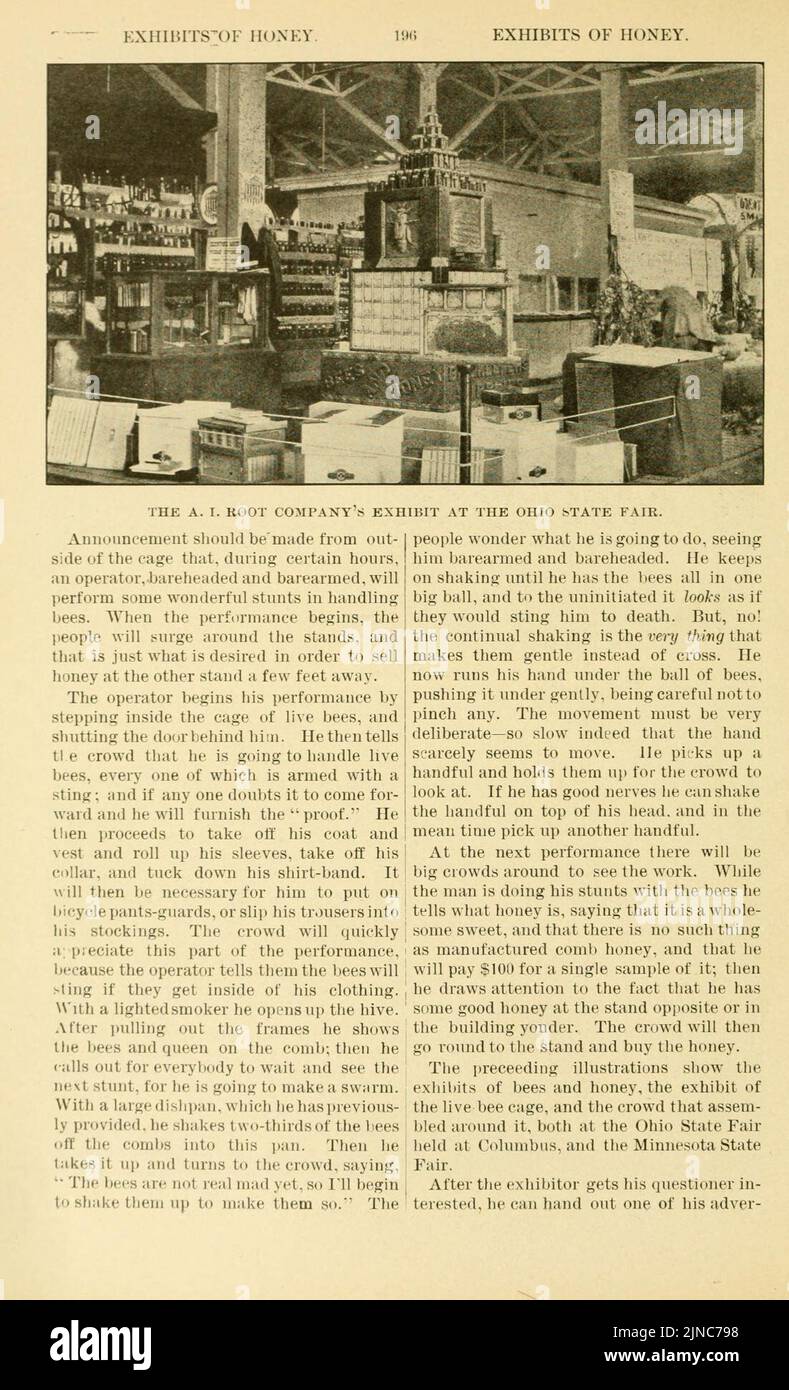 The ABC and XYZ of bee culture (Page 196 Stock Photo - Alamy