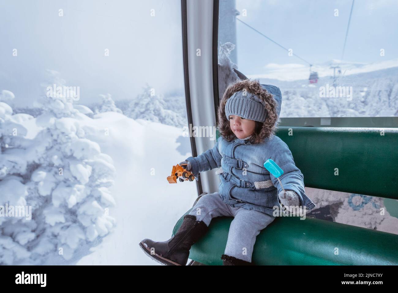 little girl sitting inside cabble car Stock Photo - Alamy little girl sitting inside cabble car Stock Photo - Alamy