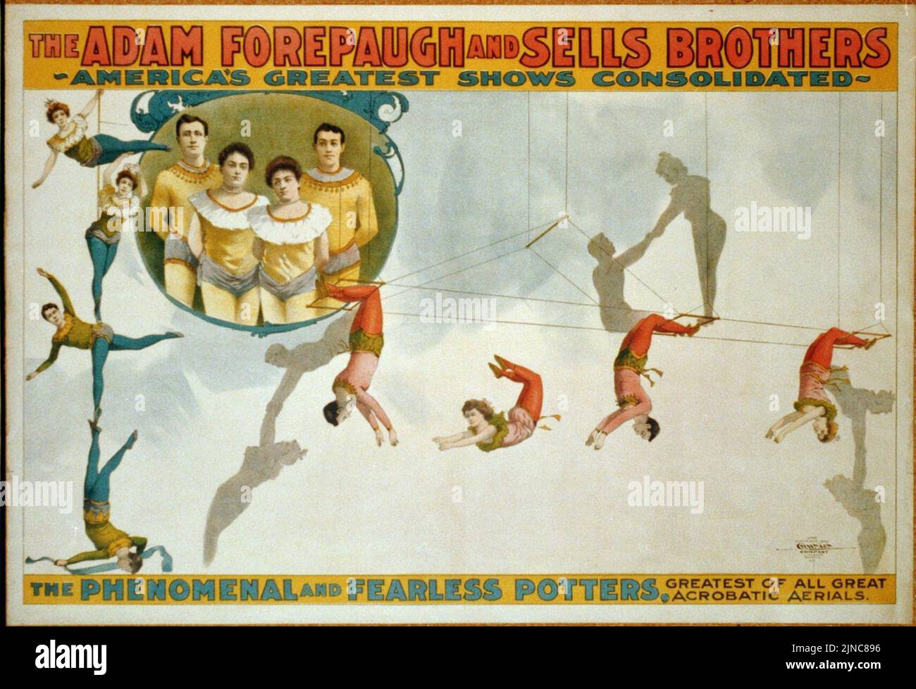The Adam Forepaugh and Sells Borthers America's Greatest Shows ...