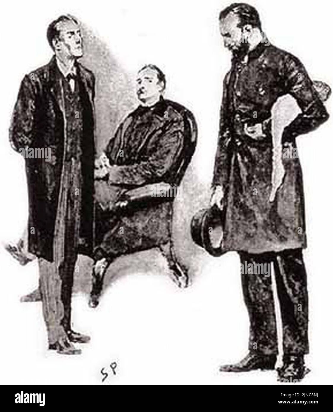 The Adventure of the Blue Carbuncle 04 Stock Photo - Alamy