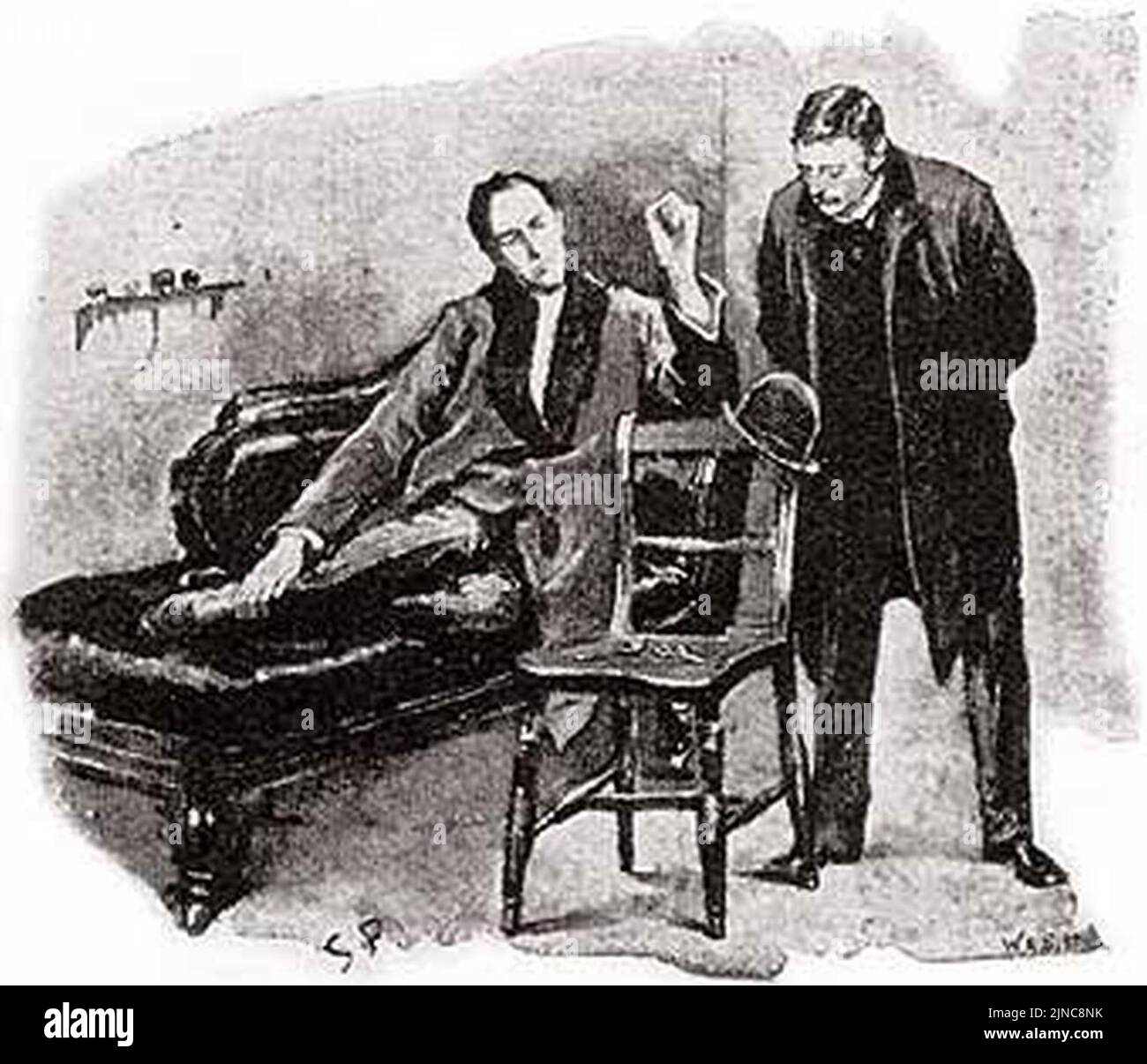 The Adventure of the Blue Carbuncle 01 Stock Photo - Alamy