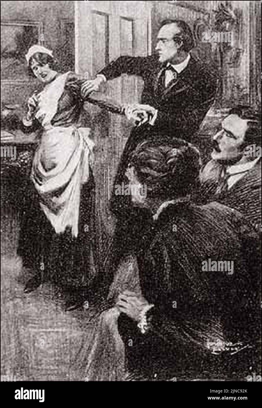 The Adventure of the Three Gables 02 Stock Photo - Alamy