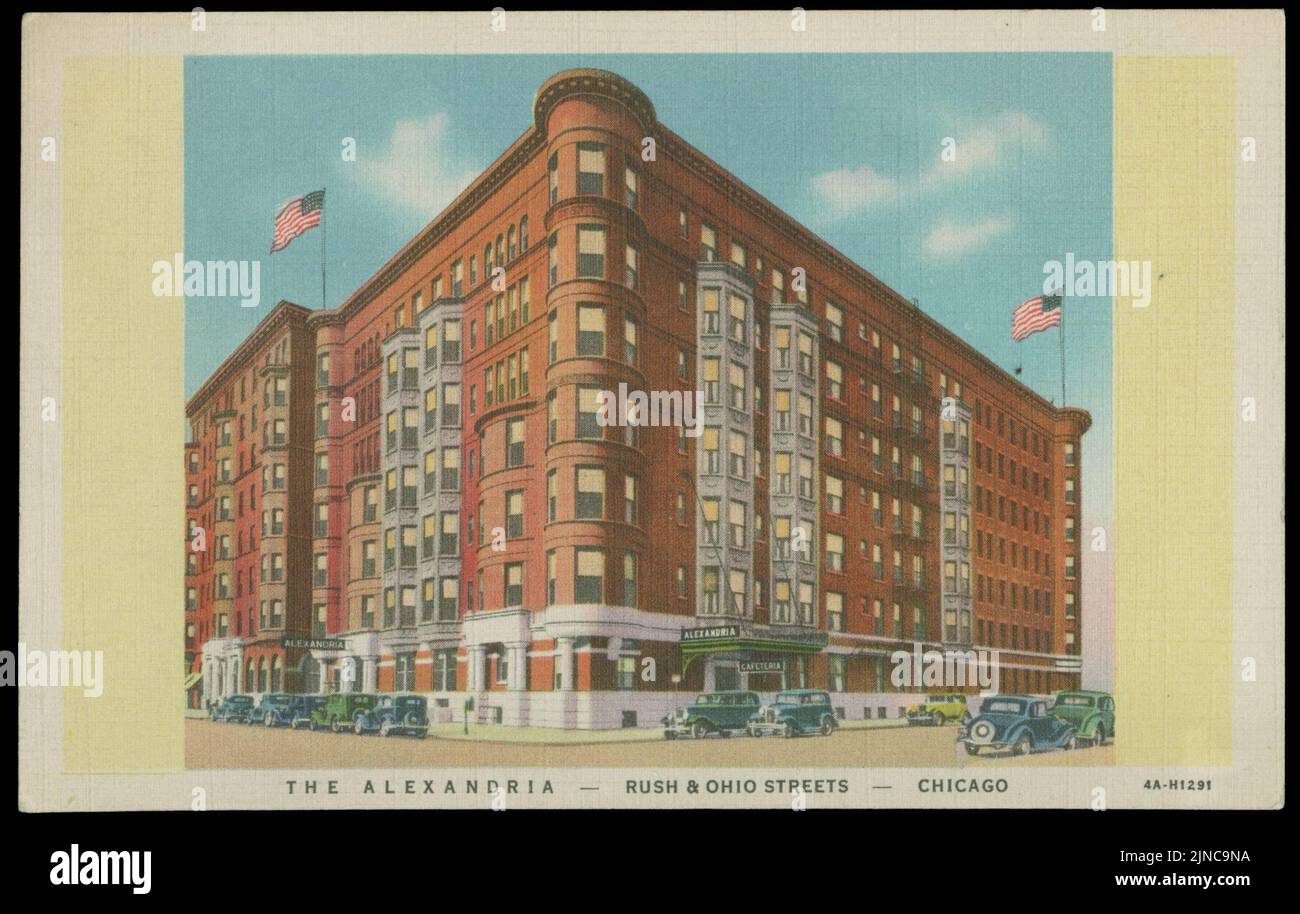 The Alexandria, Chicago Stock Photo - Alamy