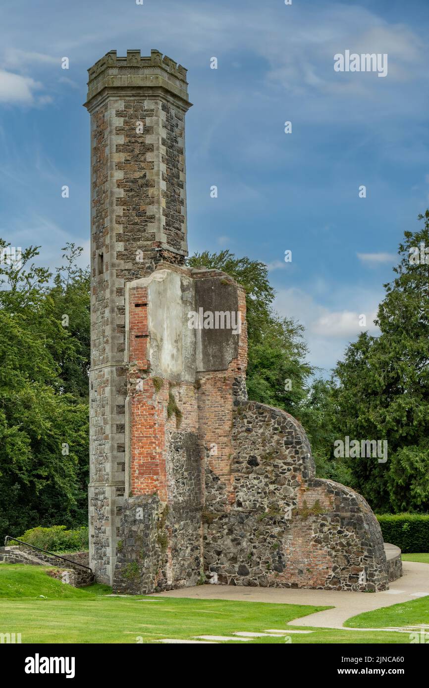 Italianate Tower, Antrim Castle, Antrim, Northern ireland Stock Photo - Alamy