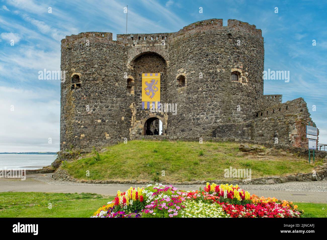 Carrickfergus Castle, Carrickfergus, Northern Ireland Stock Photo - Alamy