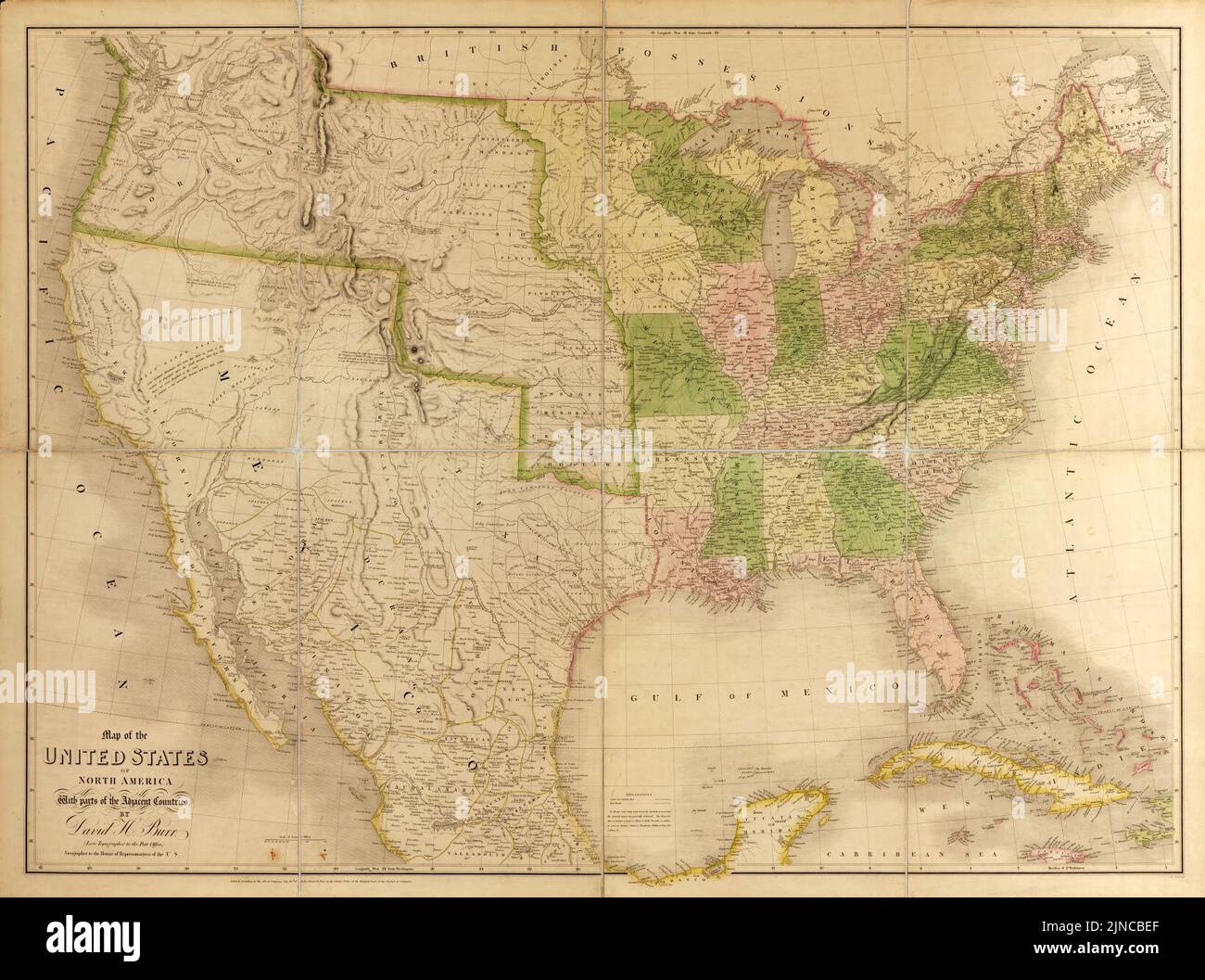 The American atlas, exhibiting the post offices, post roads, rail roads ...