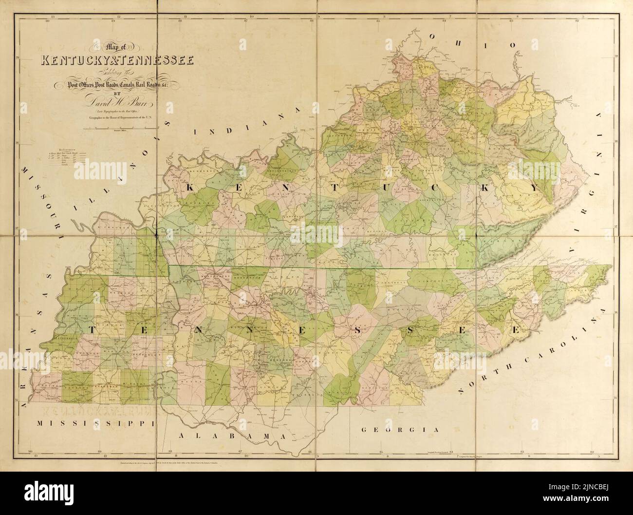 The American atlas, exhibiting the post offices, post roads, rail roads ...