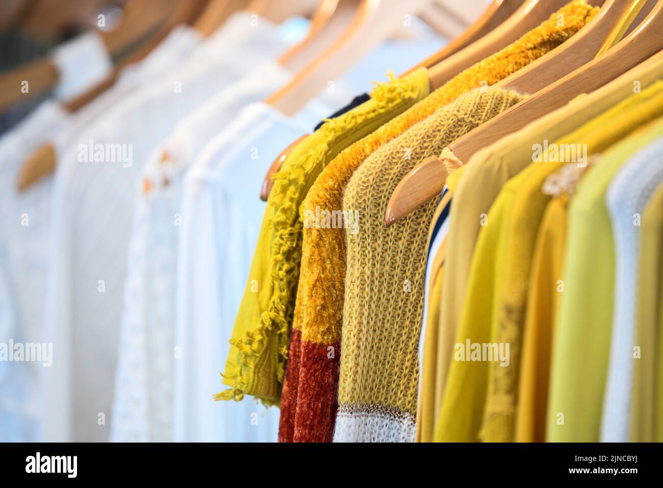 Dhaka, Bangladesh. 13th Dec, 2021. Ready-made garments seen displayed ...