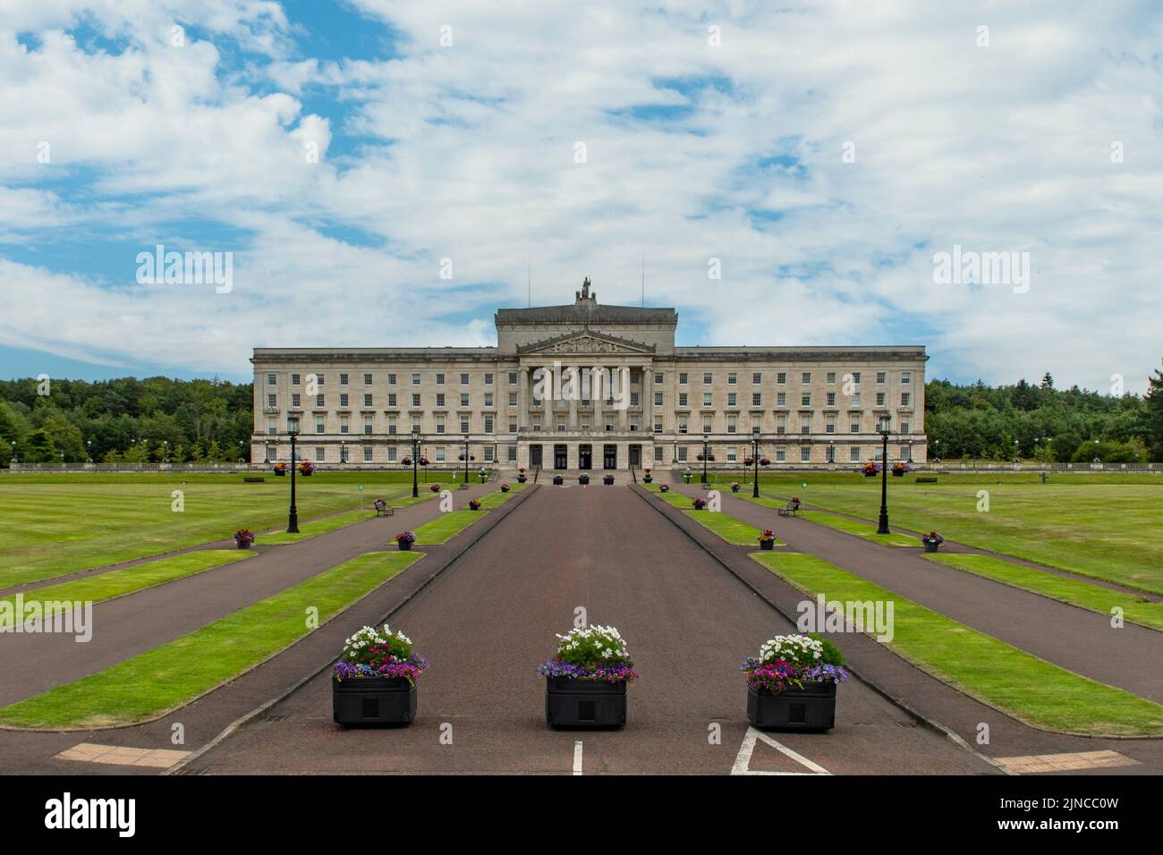Parliament Buildings, Stormont, Belfast, Northern Ireland Stock Photo ...