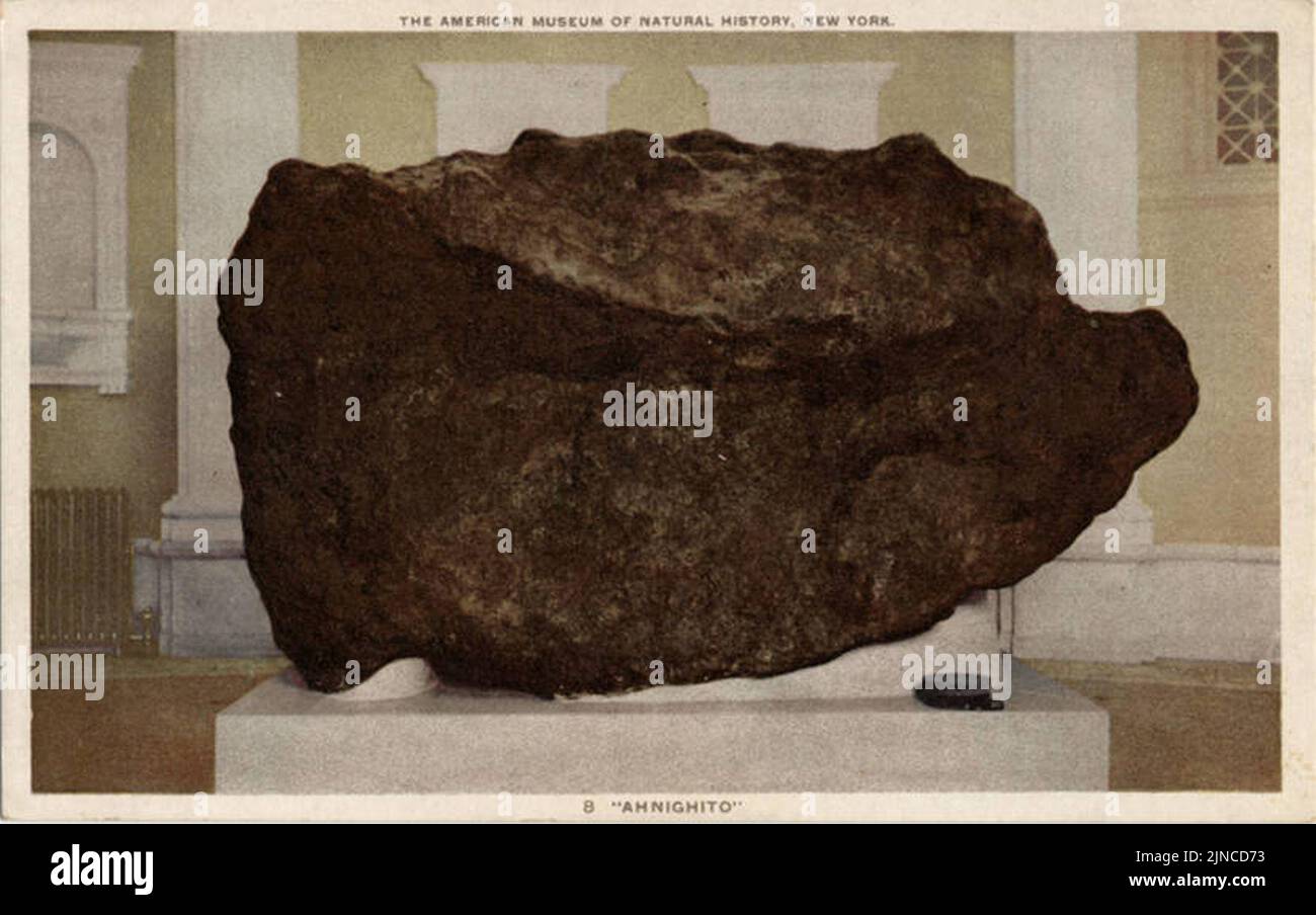 The American Museum of Natural History, 8, Ahnighito, Meteorite Stock ...