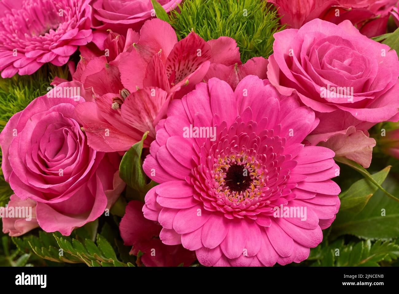 Beautiful bouquet of flowers. Bouquet with different kind of flowers ...