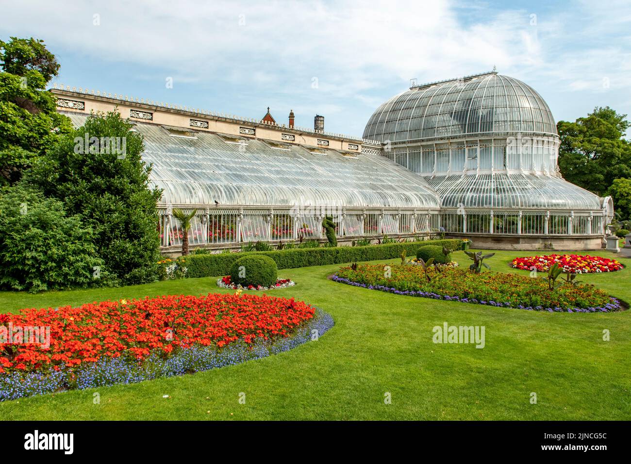 Palm House, Botanical Gardens, Belfast, Northern Ireland Stock Photo ...