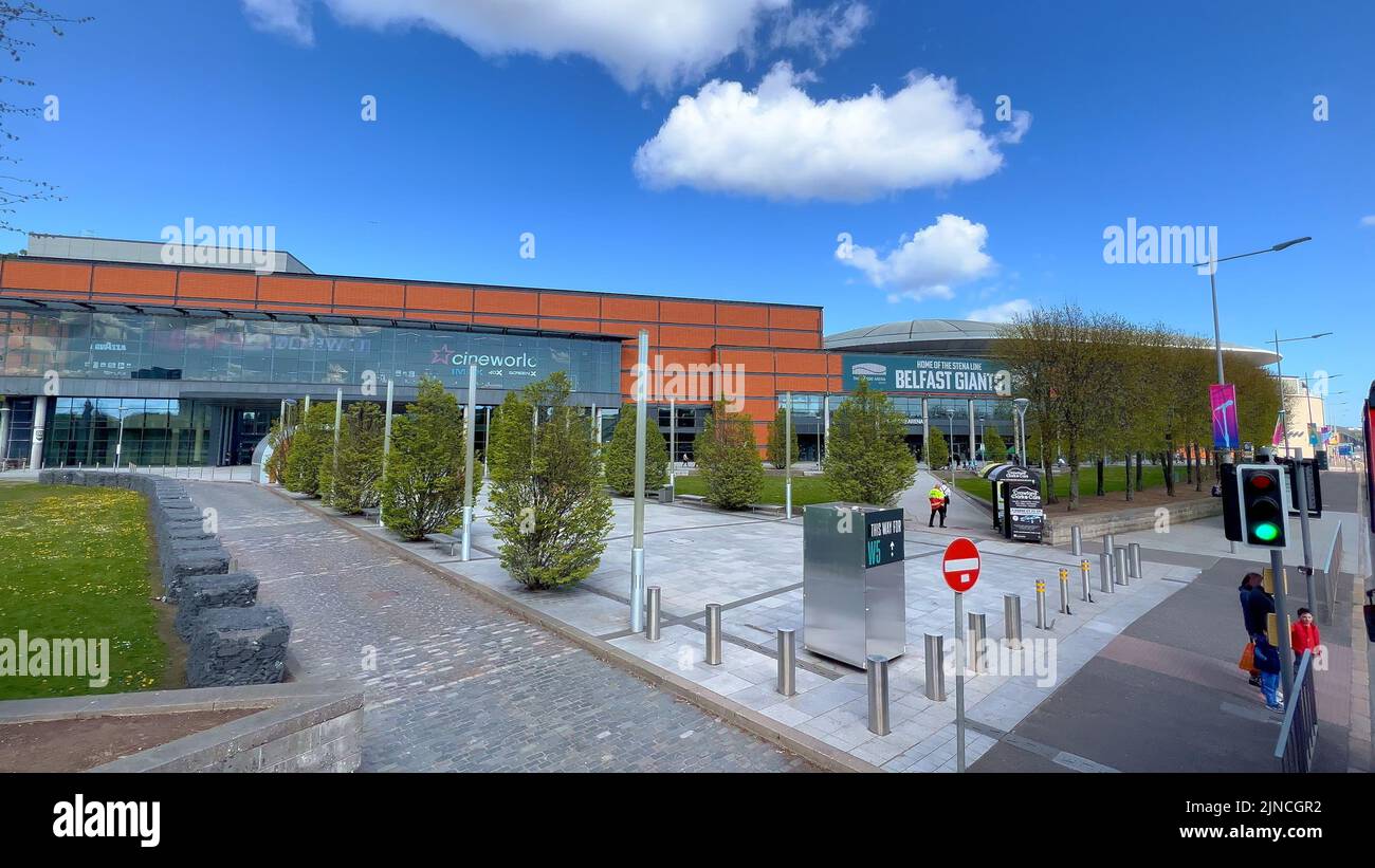The SSE Arena in Belfast - Home of the Belfast Giants - BELFAST, UK ...