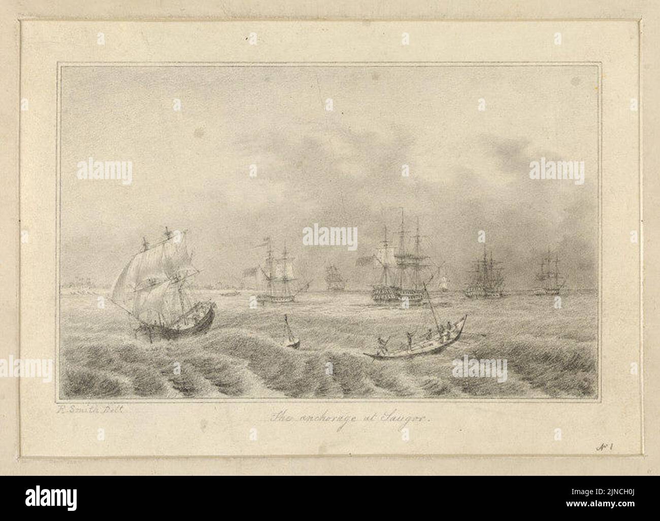 The Anchorage at Saugor 2014HA0927 Stock Photo - Alamy