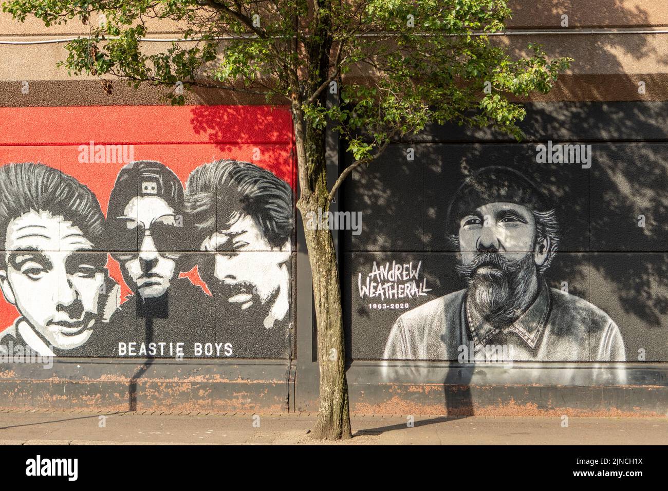 Street Art, Donegall St, Belfast, Northern Ireland Stock Photo - Alamy